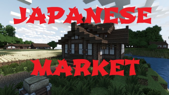 Japanese Market Minecraft Map