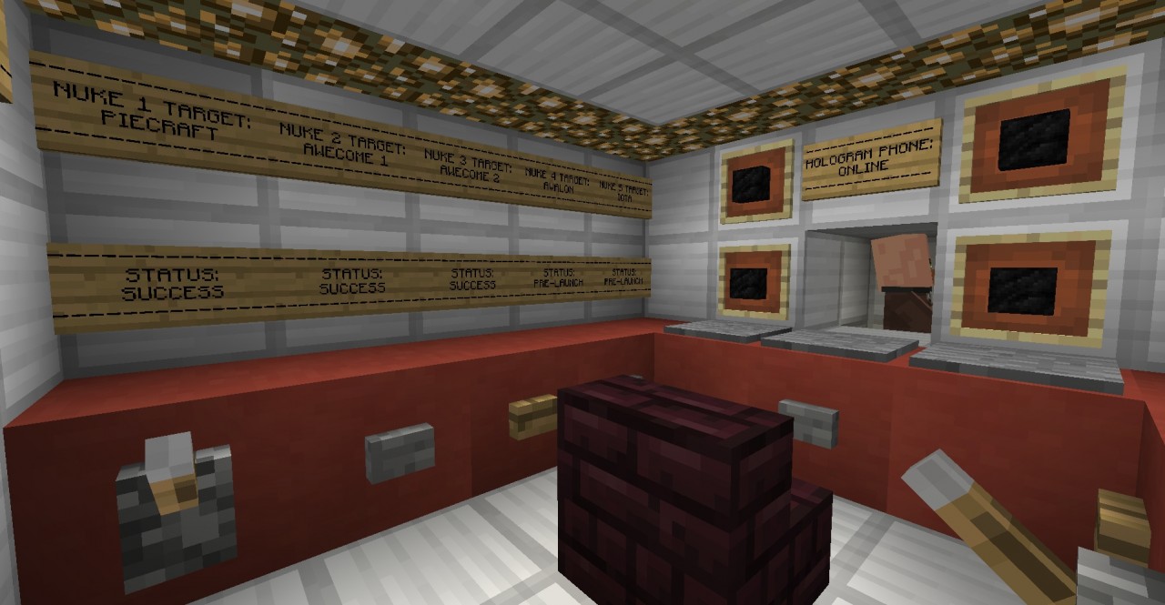 Miscellaneous Buildings of Small Servers Minecraft Map
