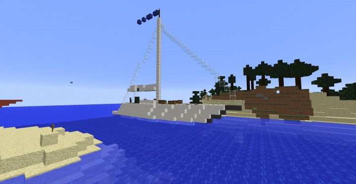 Sailing Boat Minecraft Map