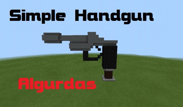 Simple Handgun Minecraft Map