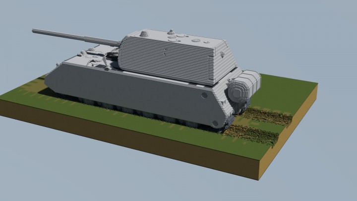 Panzerkampfwagen VIII «Maus» Minecraft Map