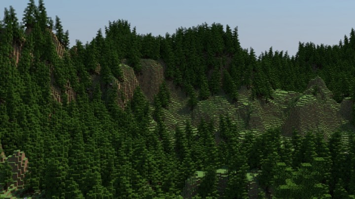 PineWood Cliffs -7th- Minecraft Map