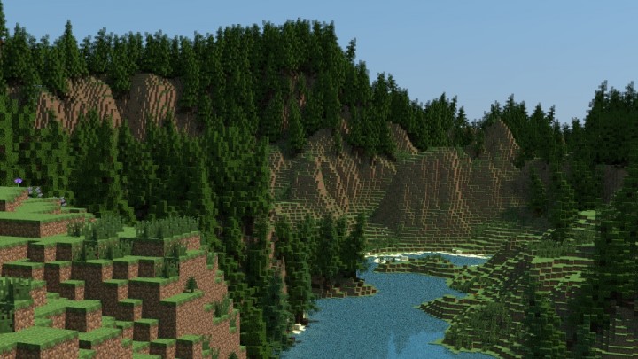 PineWood Cliffs -7th- Minecraft Map