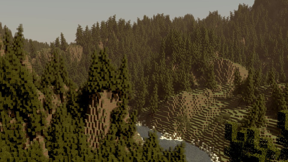 PineWood Cliffs -7th- Minecraft Map