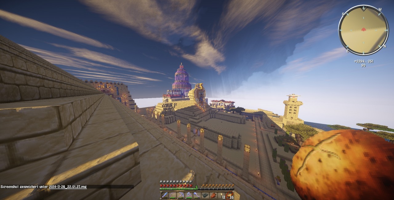 Scanner Sphinx (Egypt Sphinx) Minecraft Map