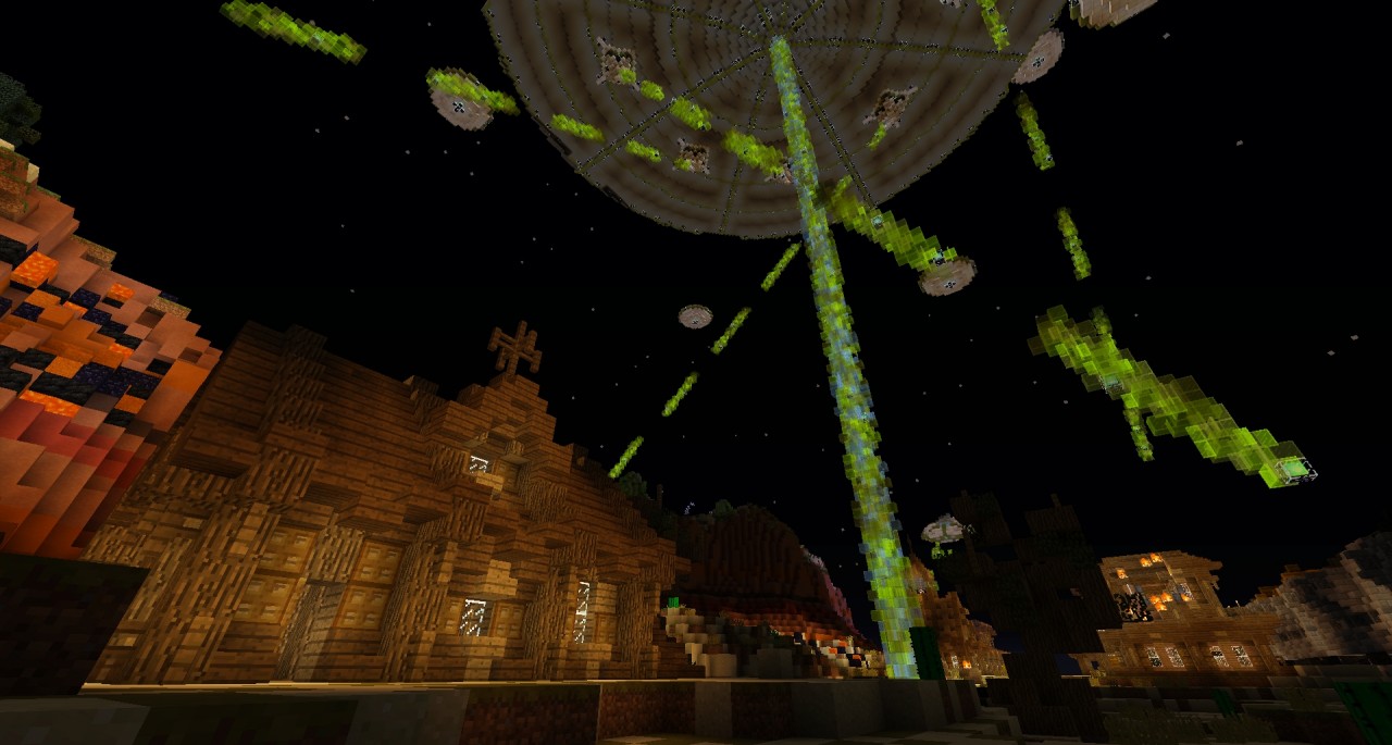 Alien Invasion Minecraft Map