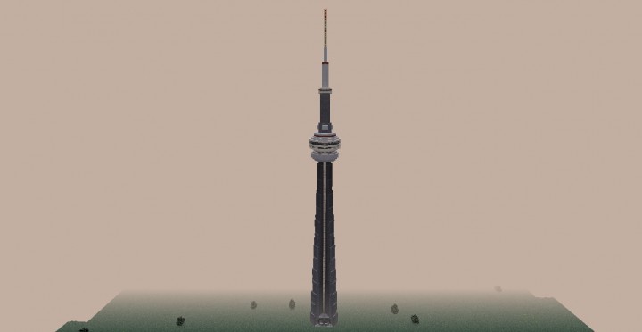 CN Tower Minecraft Map
