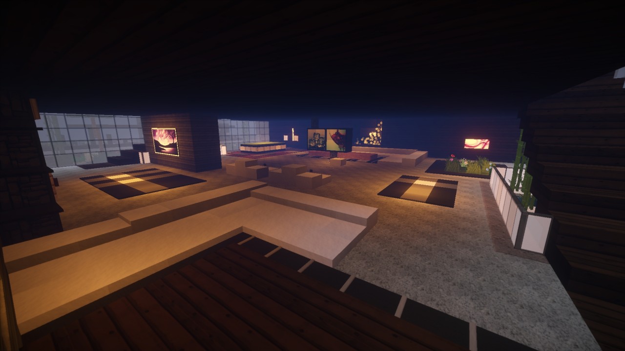 Waves | Modern house [DOWNLOAD NOW] Minecraft Map