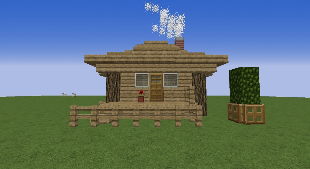Wooden Hut #1 Minecraft Map