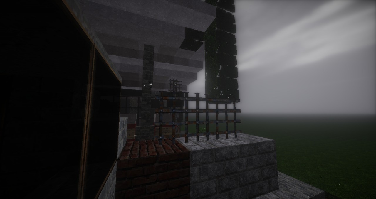 Post-Apo Gas Station Minecraft Map