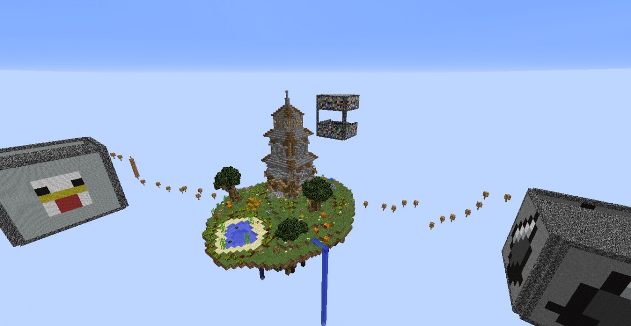 Cube Control Lobby Minecraft Map