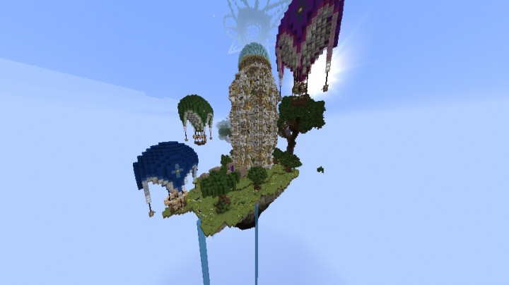 Floating Spawn Minecraft Map