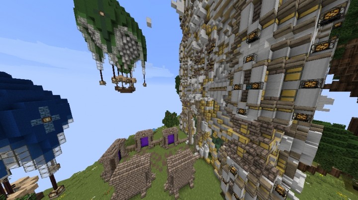 Floating Spawn Minecraft Map