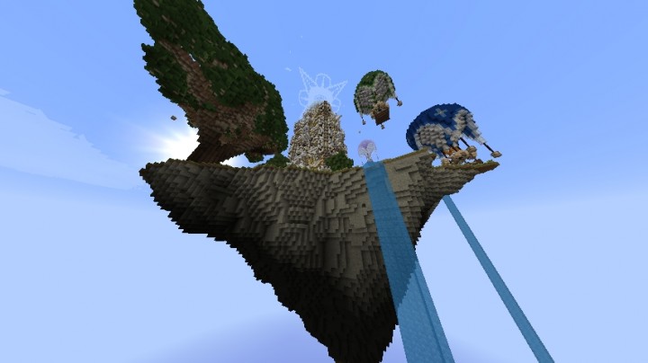 Floating Spawn Minecraft Map