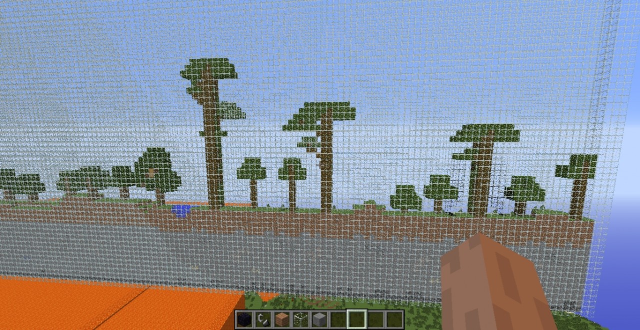 2d world 1.7.10 Minecraft Map