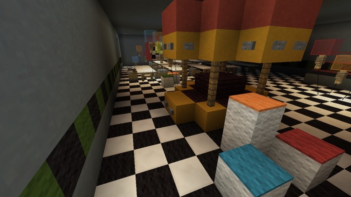 FNAF 2 Pizzeria Minecraft Map