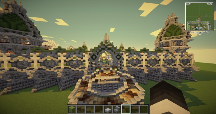 [Qrillian Faction Builds] Greek Roman Spawn Minecraft Map