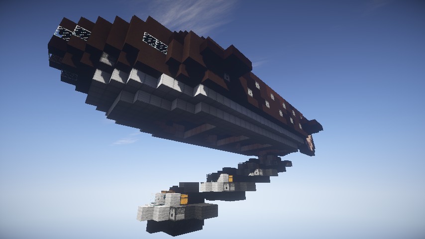 Working Air Warship: Typhoon Submersible Fighter Tender With Turreted ...