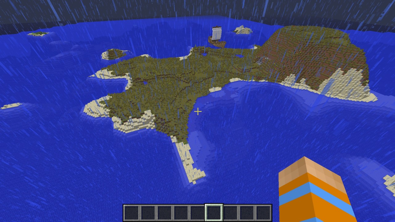 Stranded survival island Minecraft Map