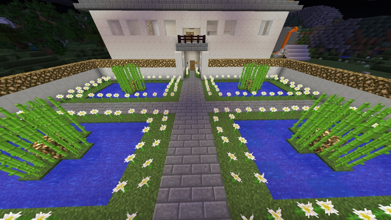 A Grand Mansion Minecraft Map