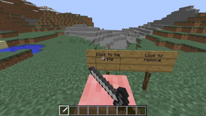 Shape Shifting in Vanilla Minecraft! Minecraft Map