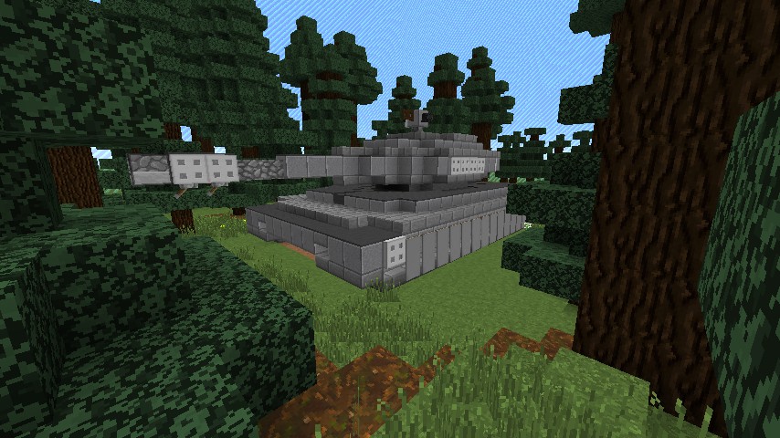 PL-01 Polish Army Light Tank Concept Minecraft Map
