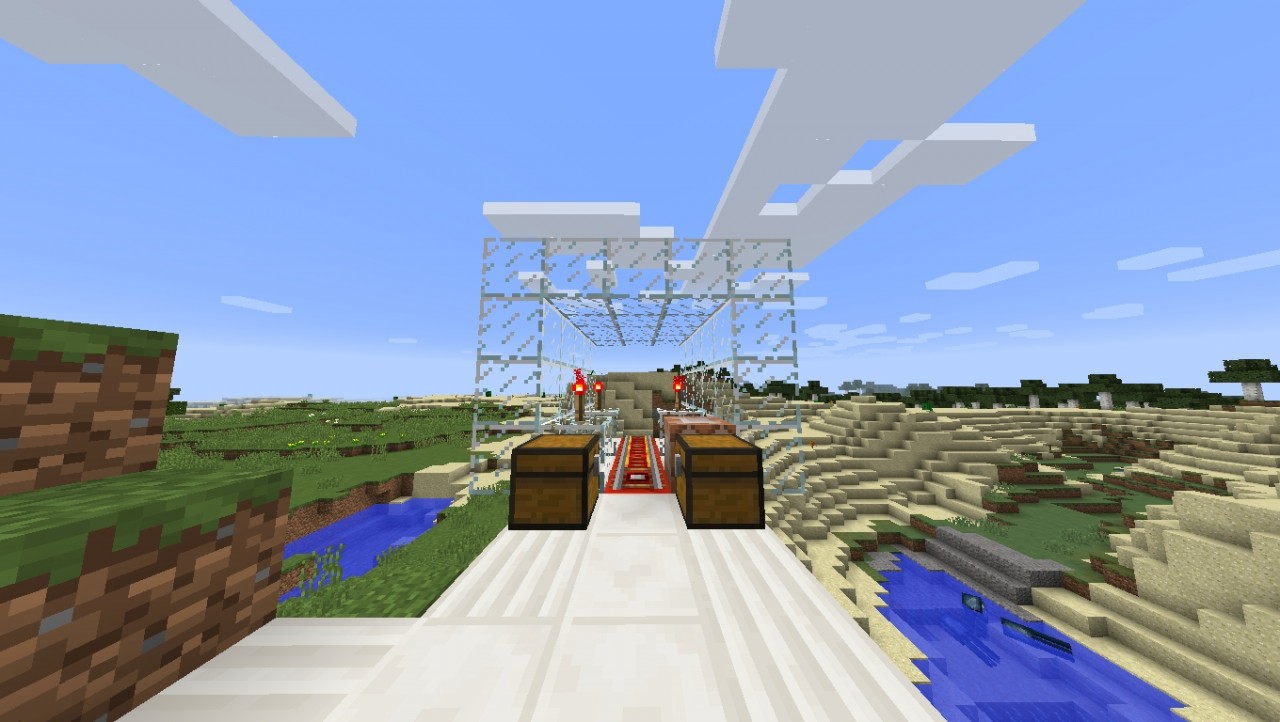 Infinite Railway Minecraft Map