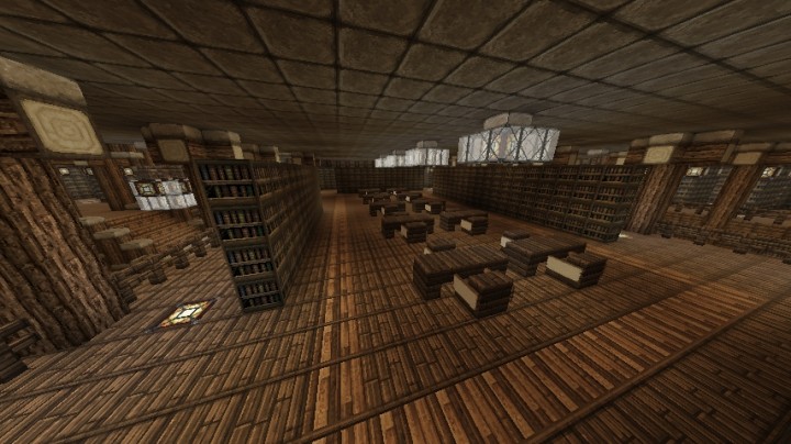 The Great Library Minecraft Map