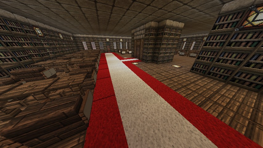 The Great Library Minecraft Map