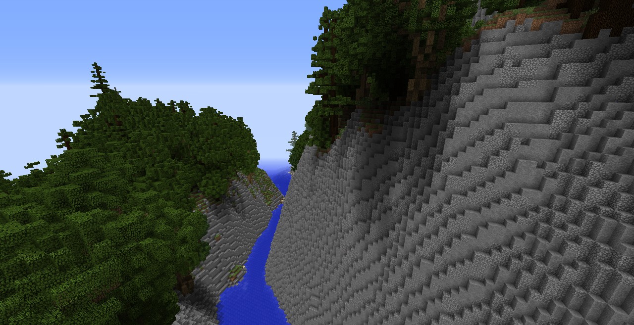 2k by 2k custom terrain map Minecraft Map
