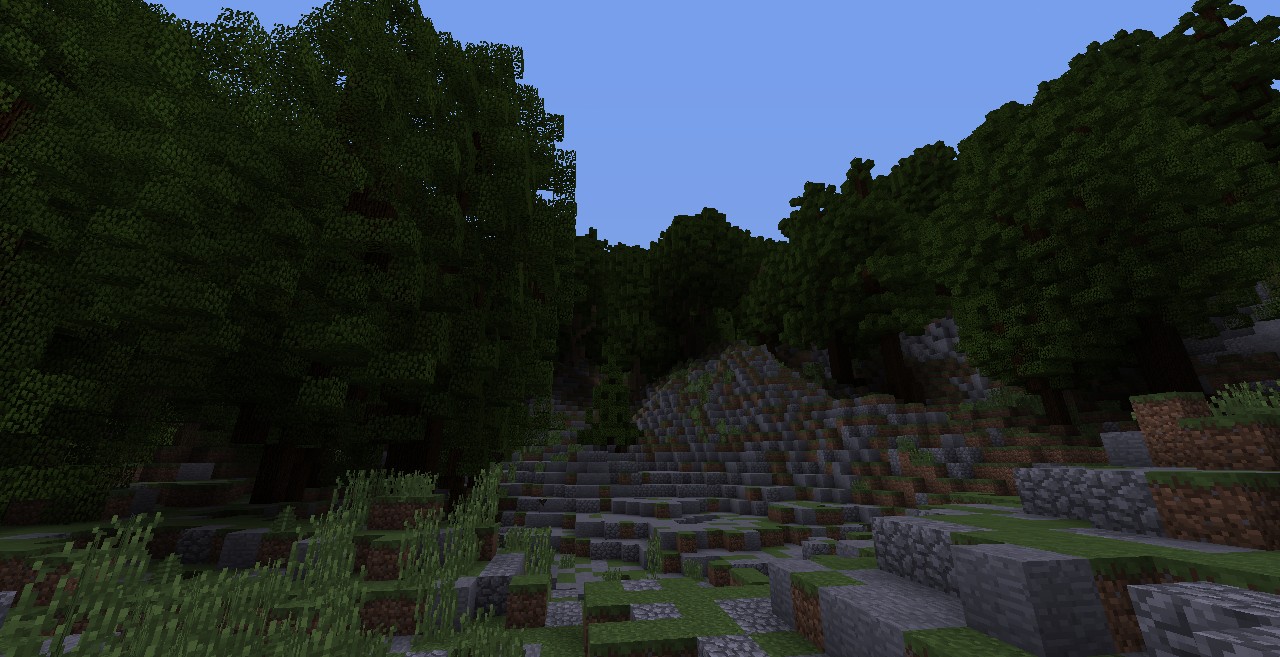 2k by 2k custom terrain map Minecraft Map