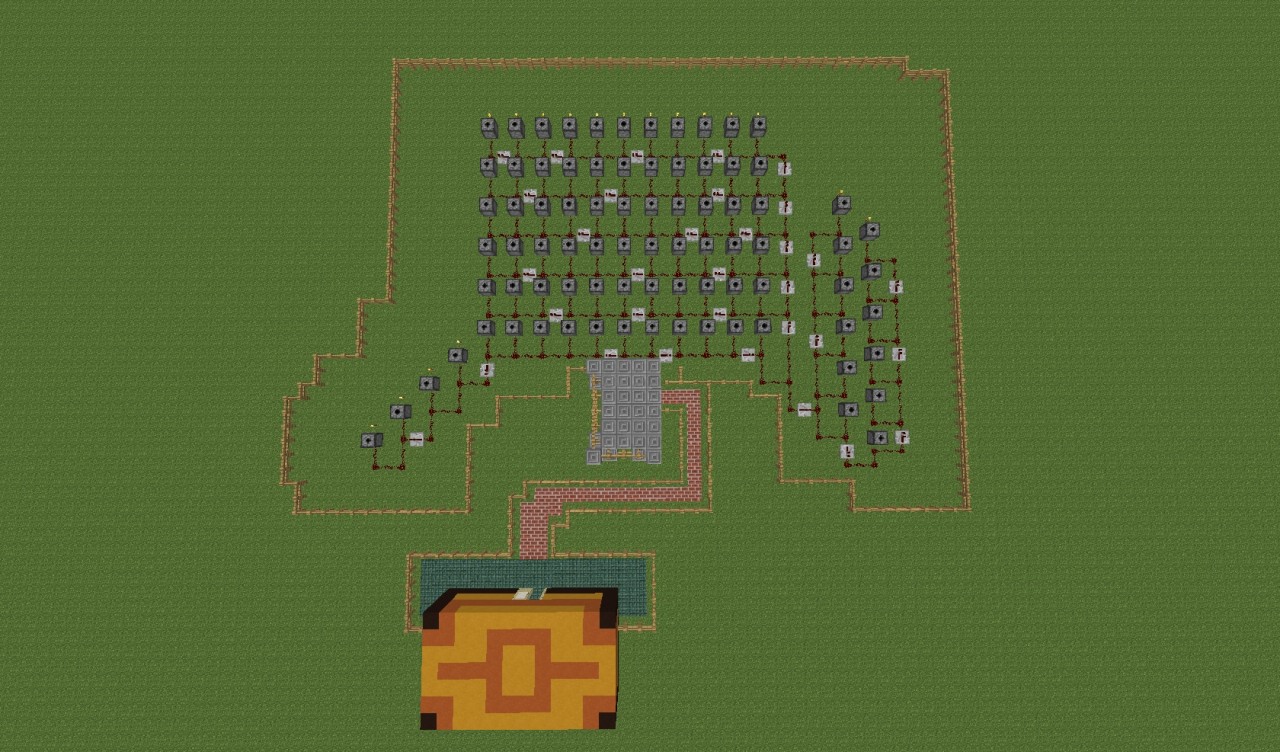 Minecraft Benchmark V.1 Minecraft Map