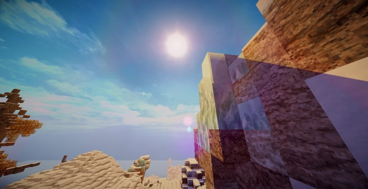 Ice mountains Minecraft Map