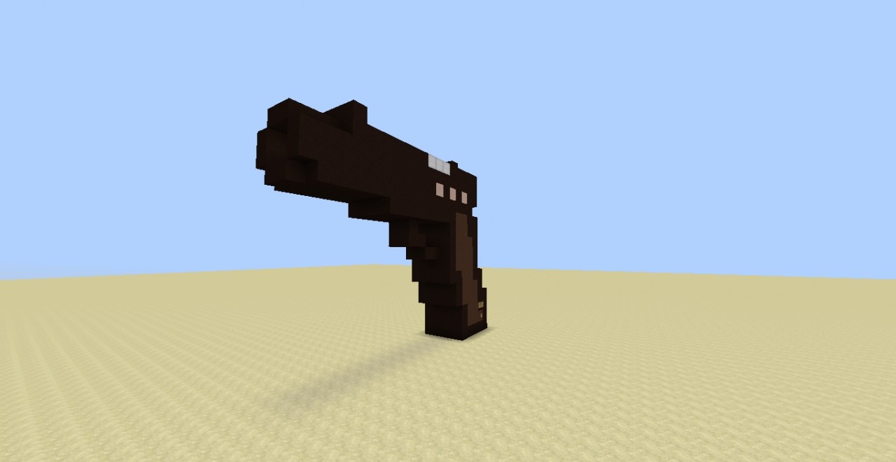The Gun V1.0 [Shoots like crazy] Minecraft Map