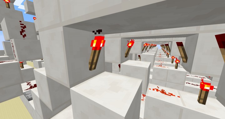 8 bit CPU - Redstone Minecraft Map