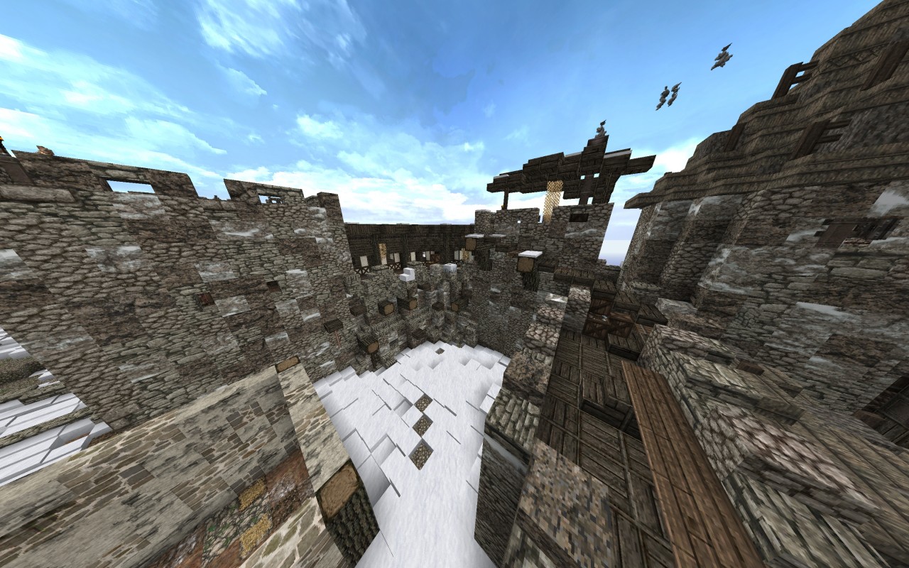 Snowy City Minecraft Map