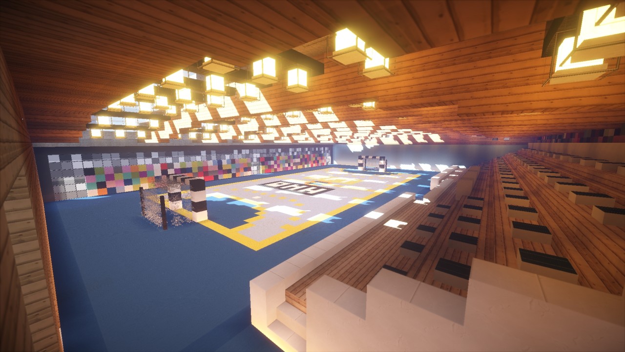 Handball gymnasium Minecraft Map