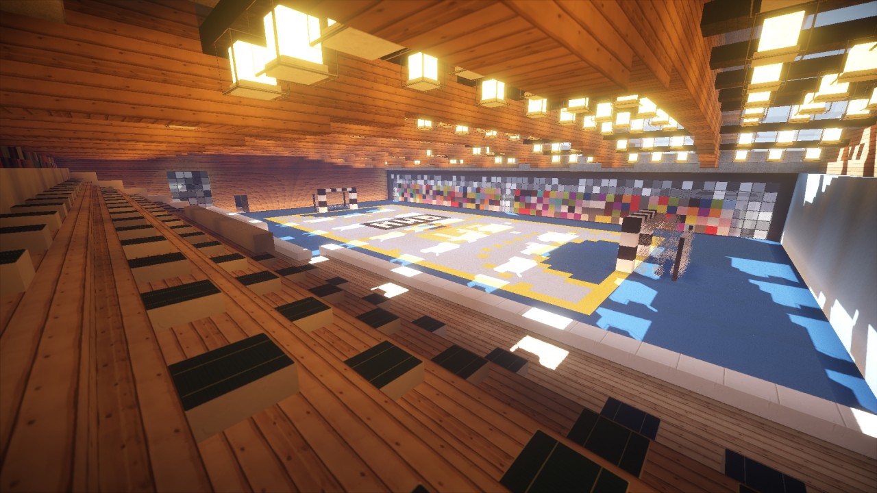 Handball gymnasium Minecraft Map