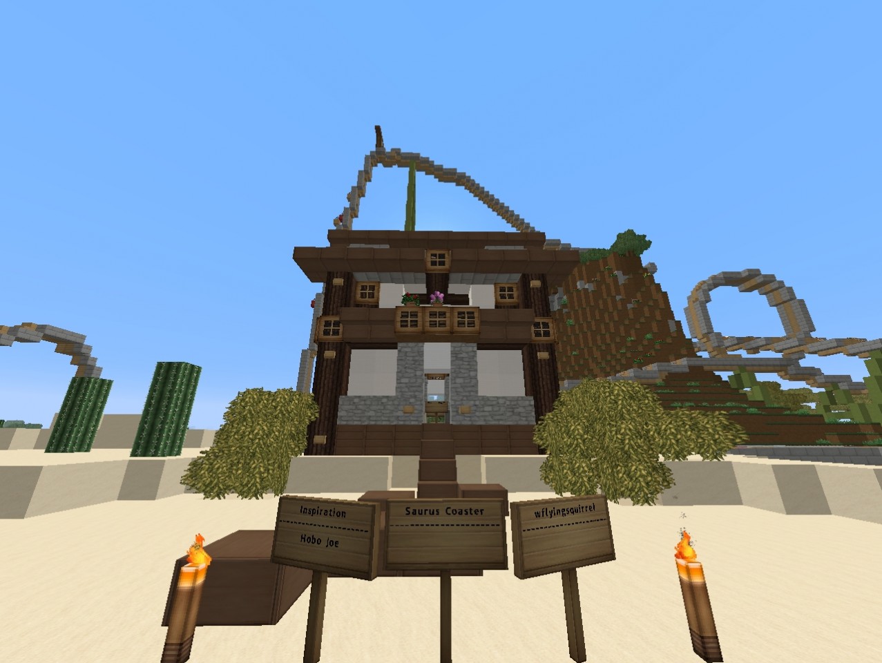 Country Coaster Minecraft Map