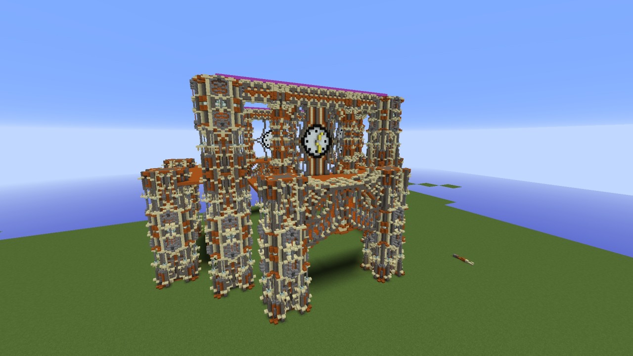Spawn building Minecraft Map