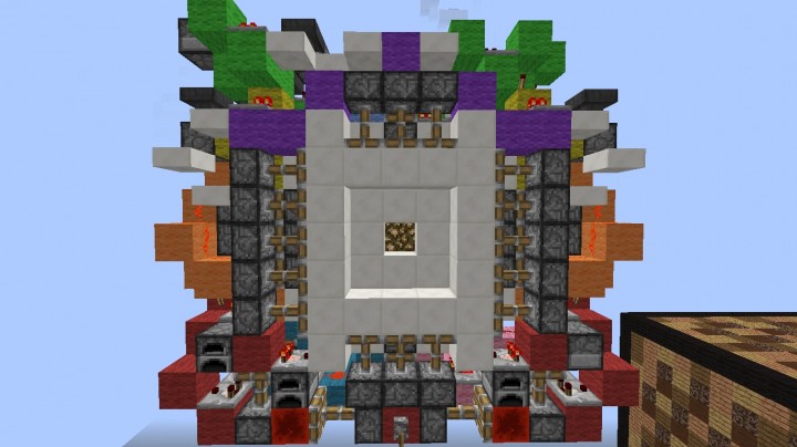 5x5 funnel door Minecraft Map