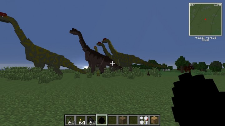 Dinosaur World Minecraft Map