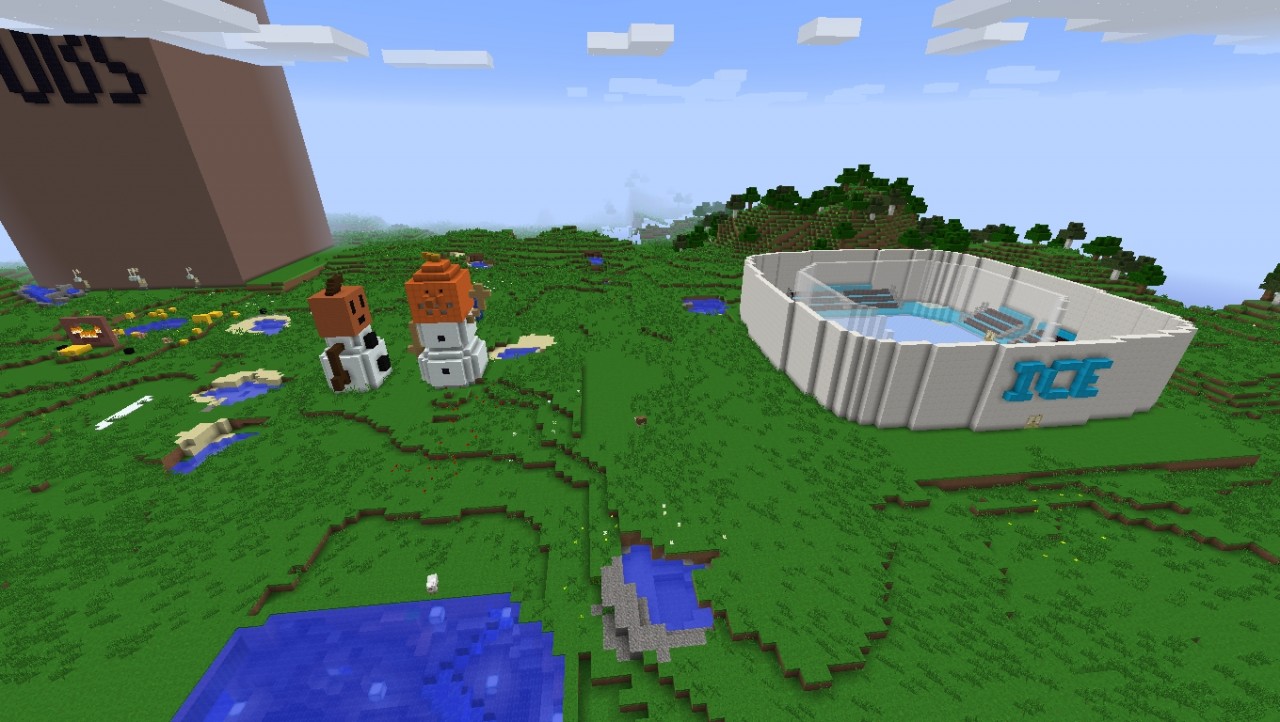 Sunshine Happy Town Minecraft Map