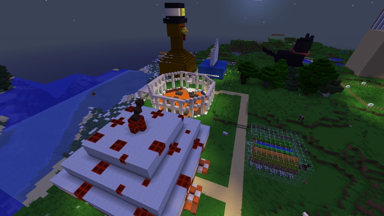 Sunshine Happy Town Minecraft Map