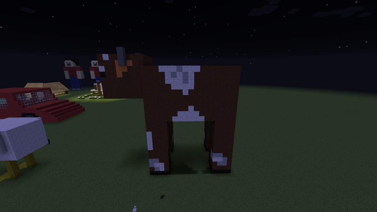 Cow Statue - Estatua de Vaca Minecraft Map