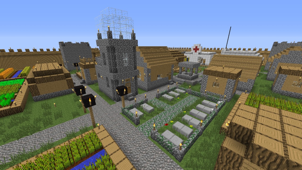 Ye Olde Chappe Village Minecraft Map
