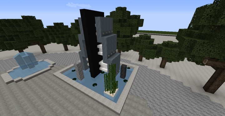 Modern Sculpture Minecraft Map