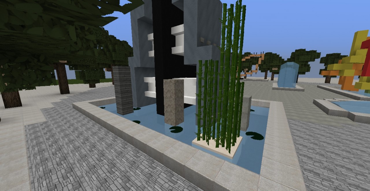 Modern Sculpture Minecraft Map