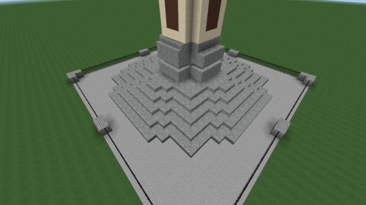 Sigismund's Column, Warsaw Poland Minecraft Map