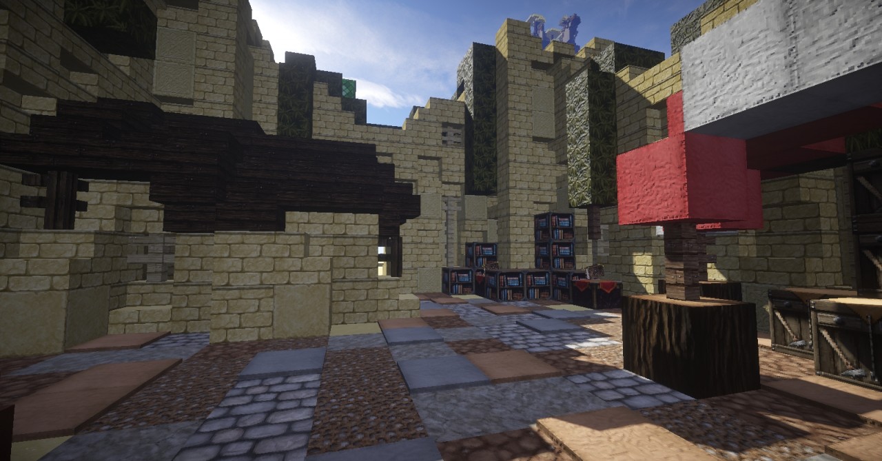 Small Desert Castle Minecraft Map